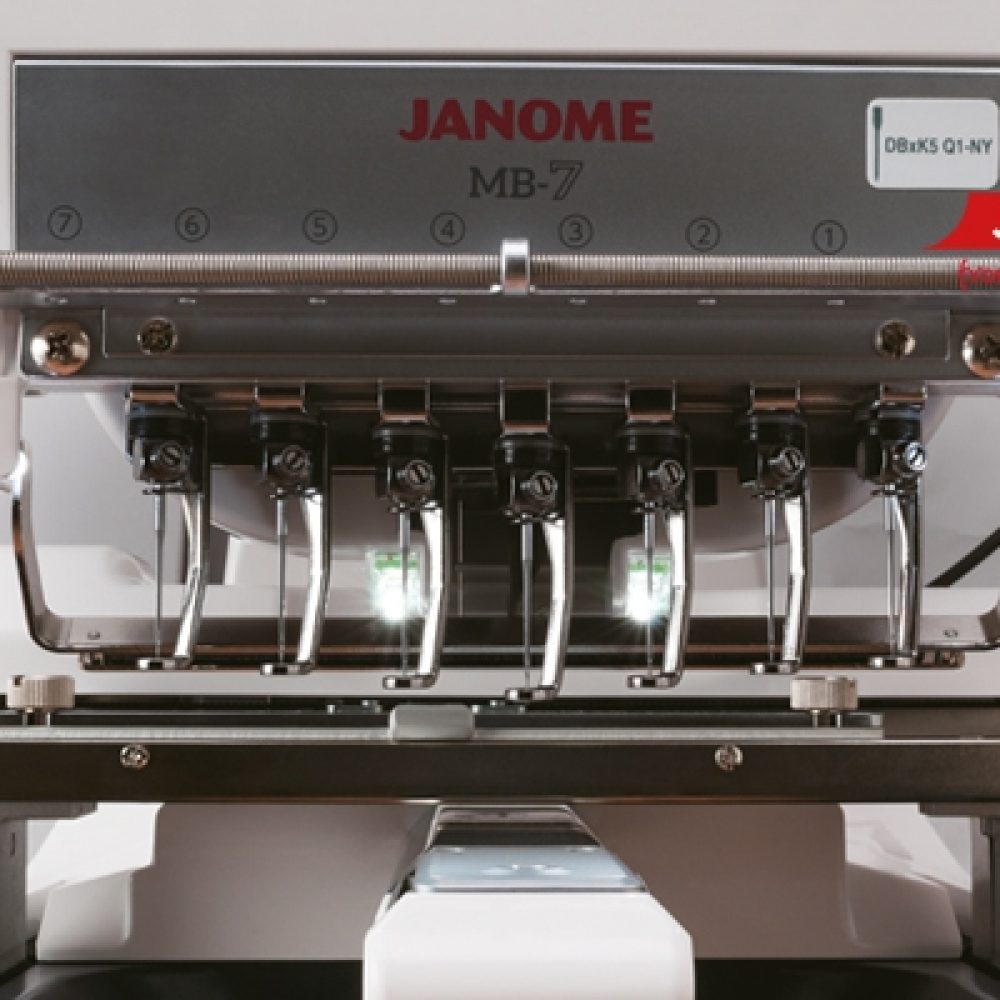 Máquina de bordar JANOME MB7 - Maquinas de coser Ladys